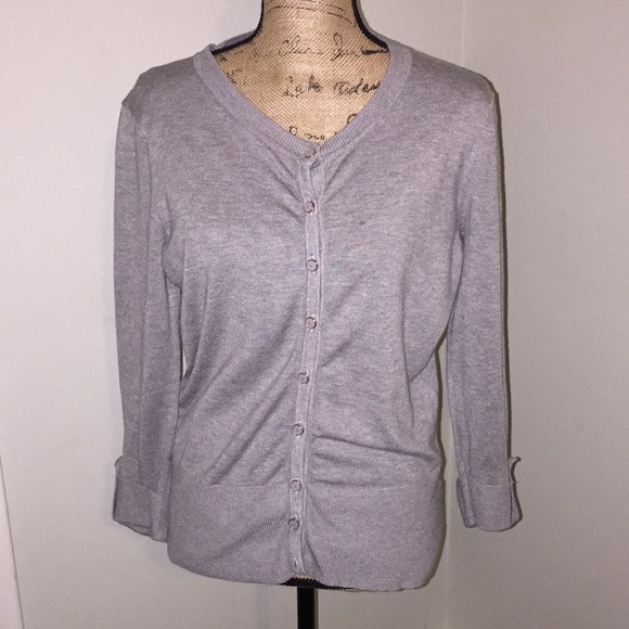 Philosophy | Sweaters | Gray Button Up Sweater | Poshmark